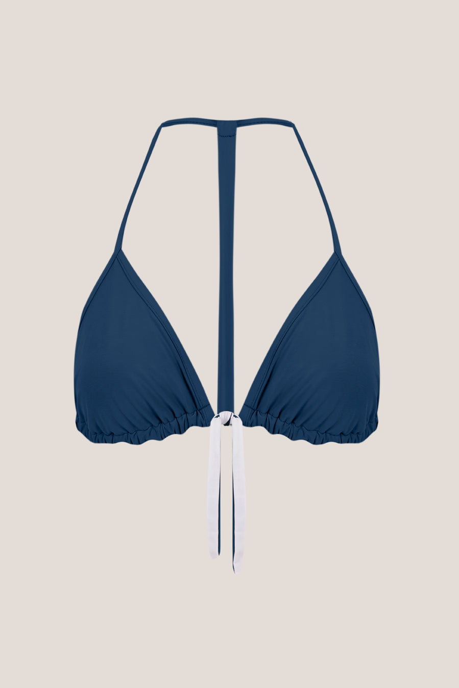 Bikini Top triangulo Knote color bluish – MUR SWIMWEAR